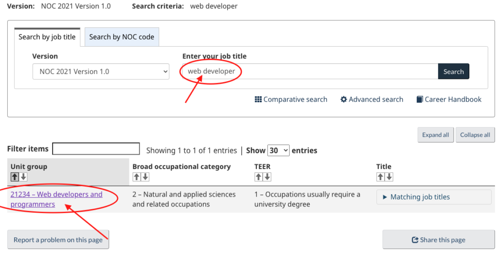 How To Find NOC Code For Canada In 2024 4 Easy Steps 