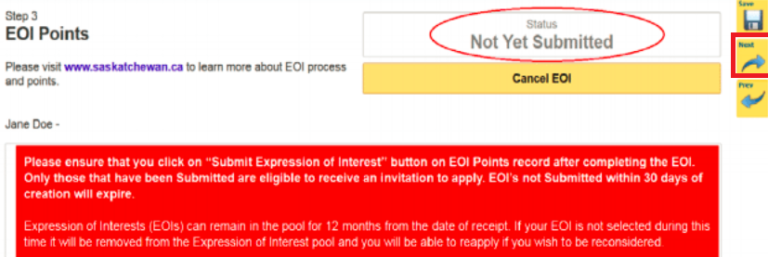 How To Create Sinp Eoi Profile A Step By Step Updated Guide